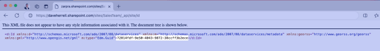 SharePoint: Find Site ID and Drive IDs - Dave Herrell