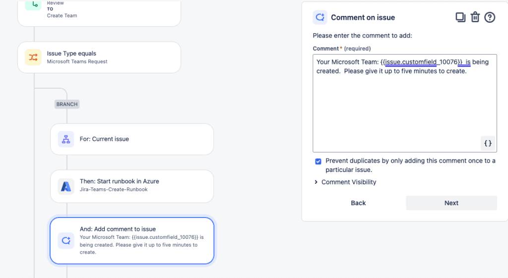 Jira Cloud Create Ms Teams Group Via Jira Automation And Azure